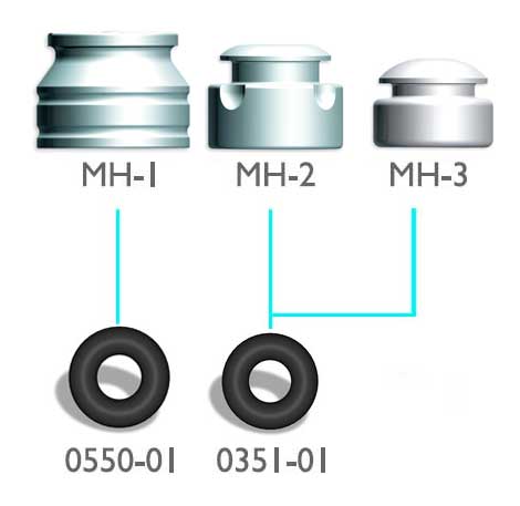 GHIERA MH CON O-RING 3M ESPE MDI - 1 pz